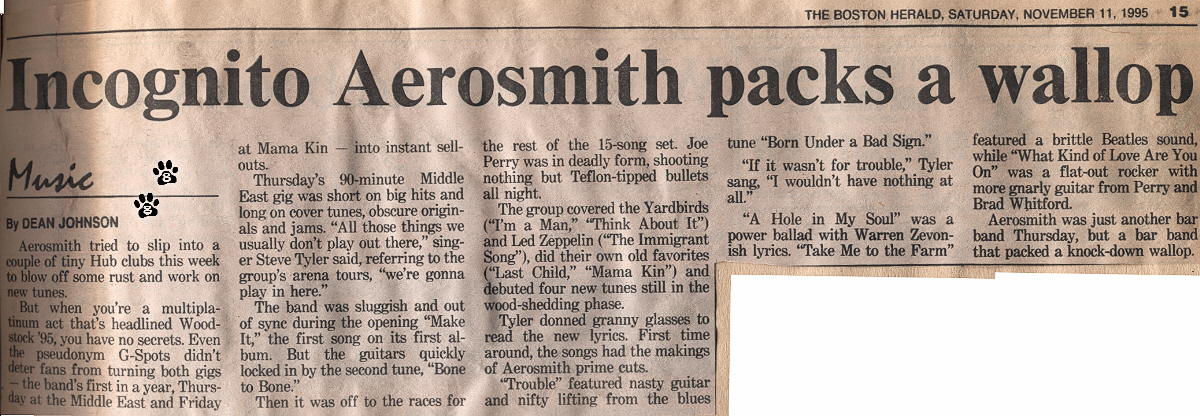 AEROSMITH’s “MAMA KIN MUSIC HALL” run as club owners and performers as ...