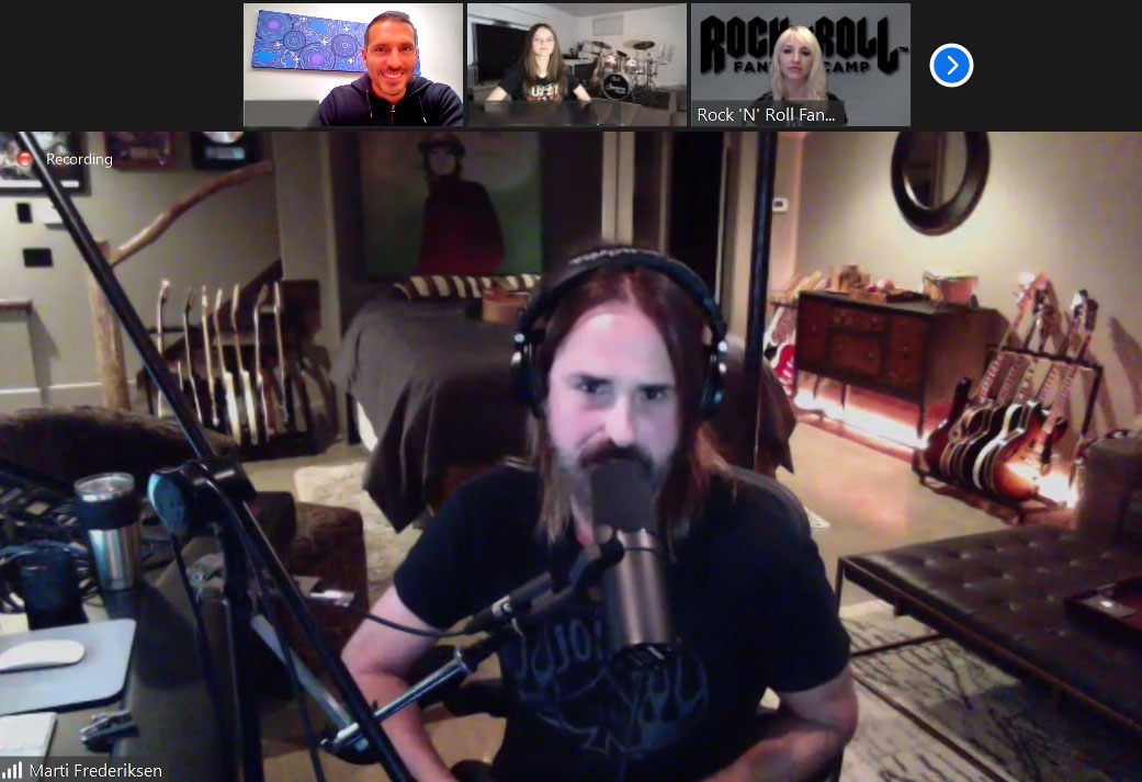 MARTI FREDERKISEN open to writing and producing NEW Aerosmith songs and ...