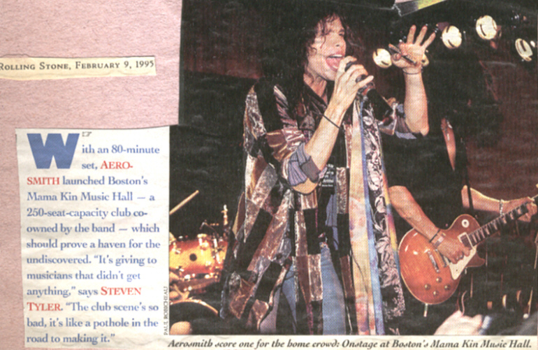 AEROSMITH’s “MAMA KIN MUSIC HALL” run as club owners and performers as ...