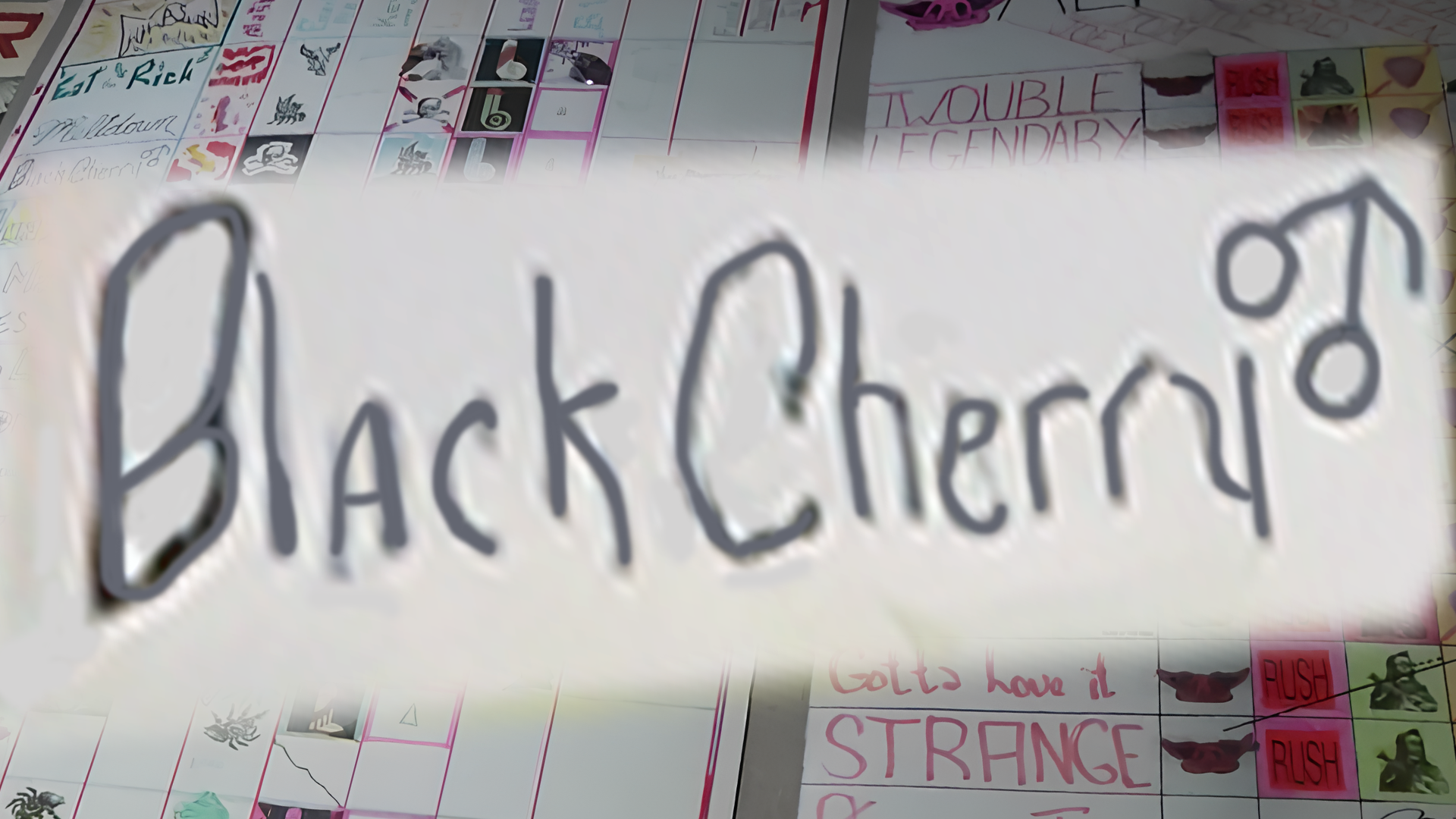 “BLACK CHERRY” an amazing dark rocker omitted for being too sexual ...