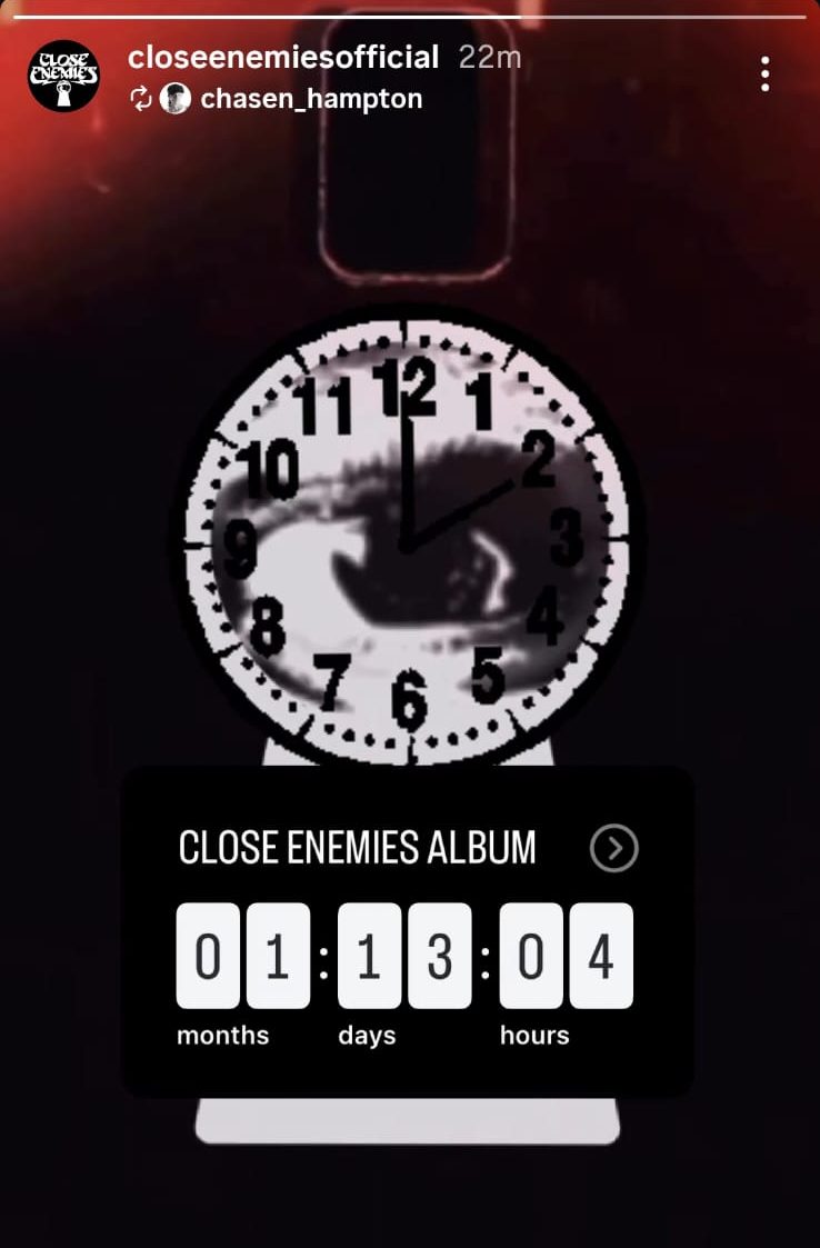 Close Enemies: Why 7 November Looks Like Album Day – The Back-Burner ...